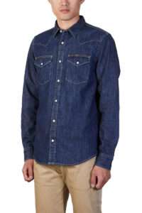 Джинсовые рубашки Levis, Wrangler, Mustang | PlanetJeans.ru