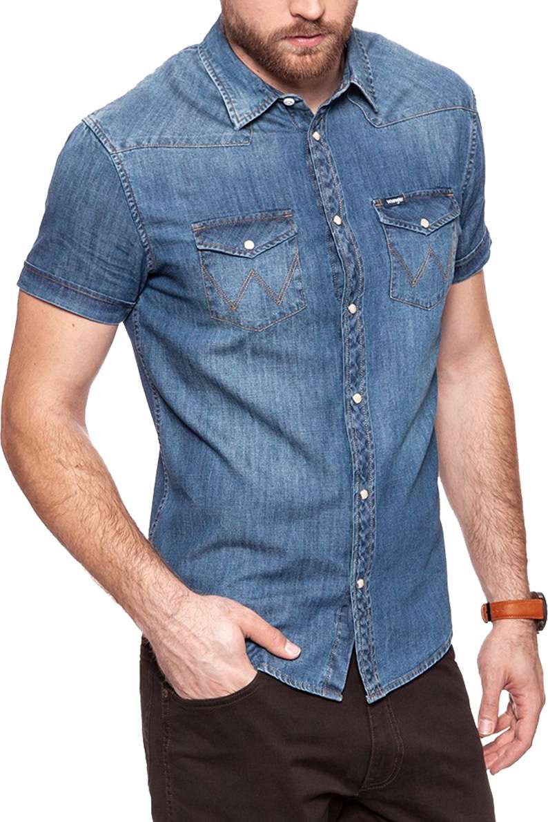 Мужские рубашки Wrangler. | PlanetJeans.ru