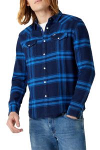 Джинсовые рубашки Levis, Wrangler, Mustang | PlanetJeans.ru